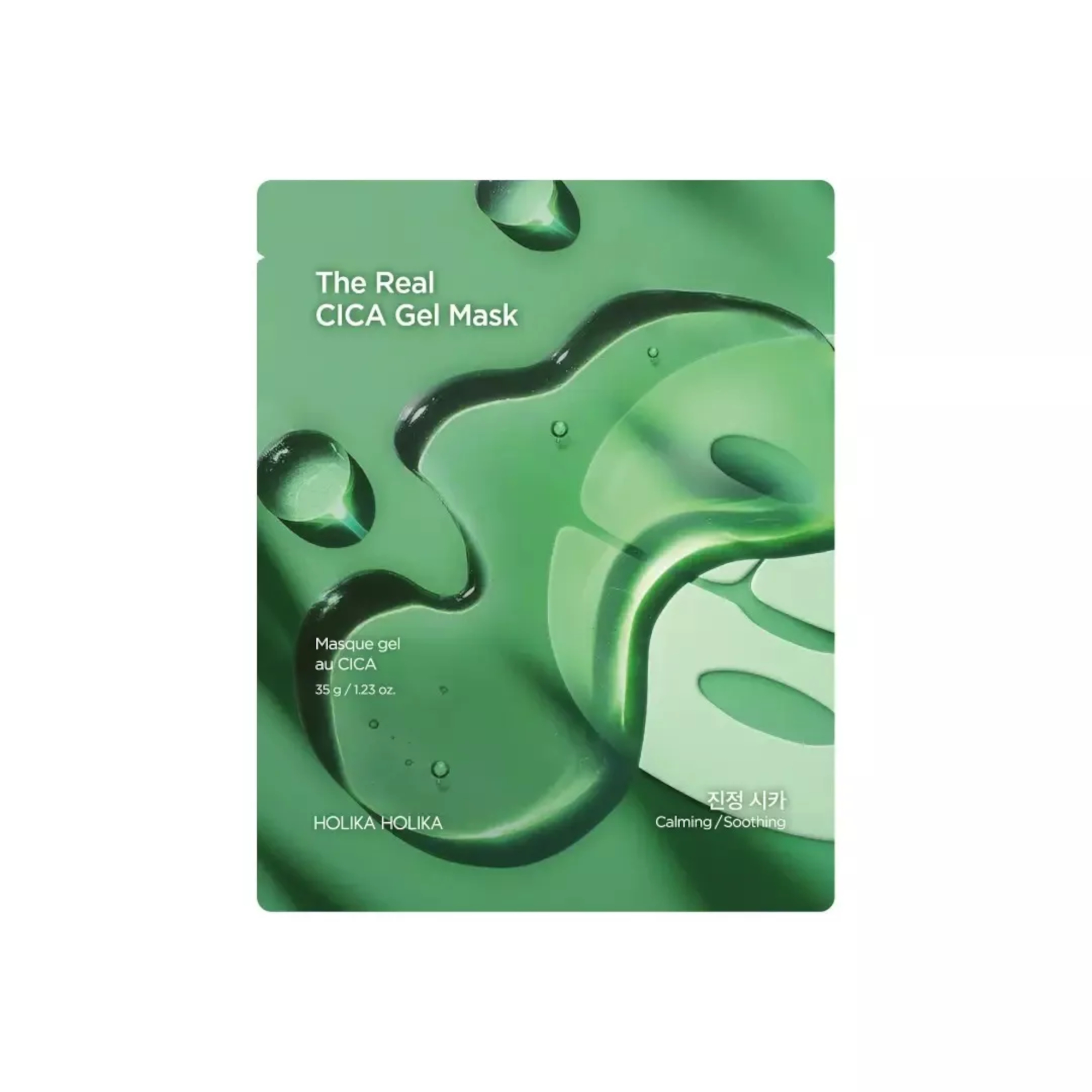 Holika Holika The Real Mask Cica Gel, maska w płachcie, 1 szt - melisa.pl